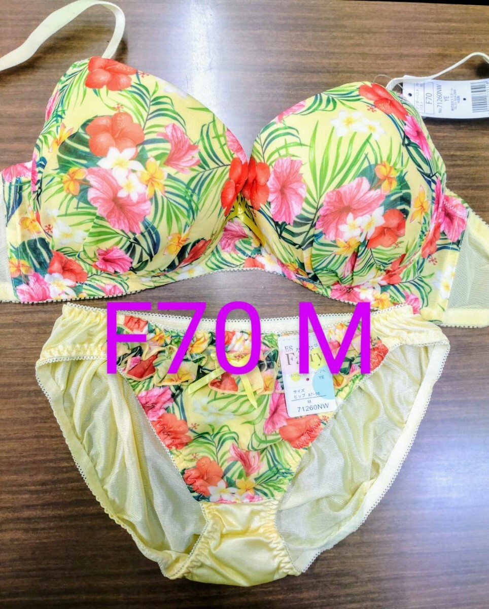 Yahoo!オークション - ブラジャーショーツ セット F70 M