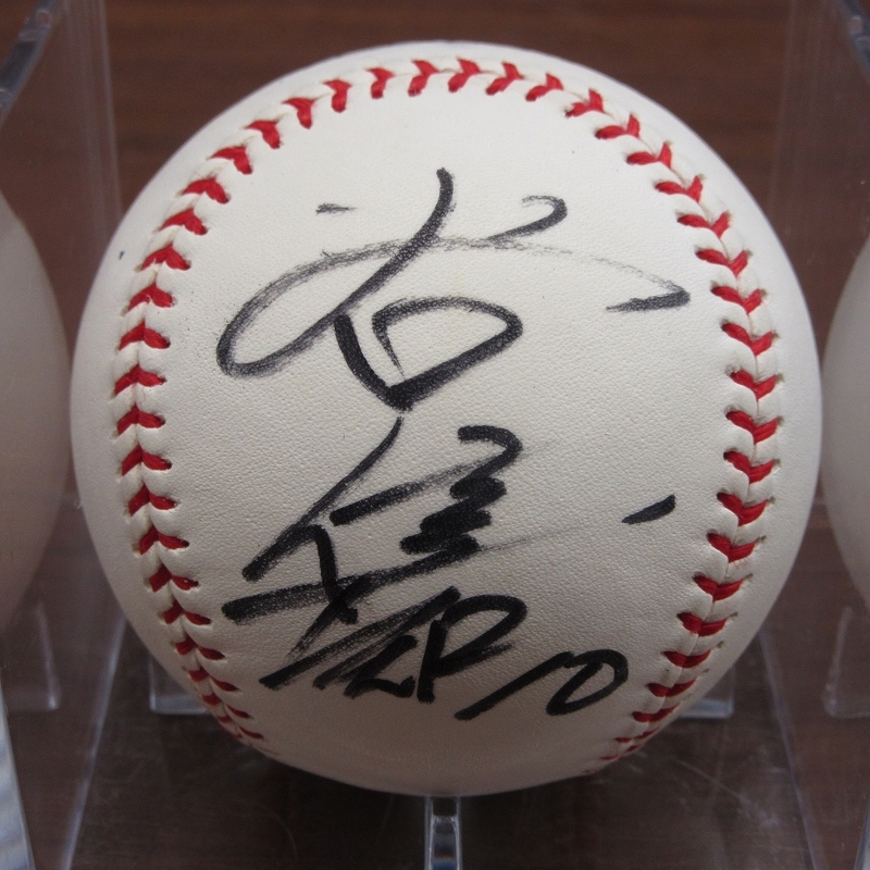 Yahoo!オークション - FK-2958 オリックス 谷佳知 直筆サインボール 2...