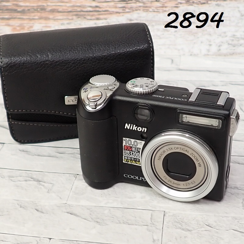 Yahoo!オークション - FK-2894 NIKON COOLPIX P5000 簡易操作OK 20250...