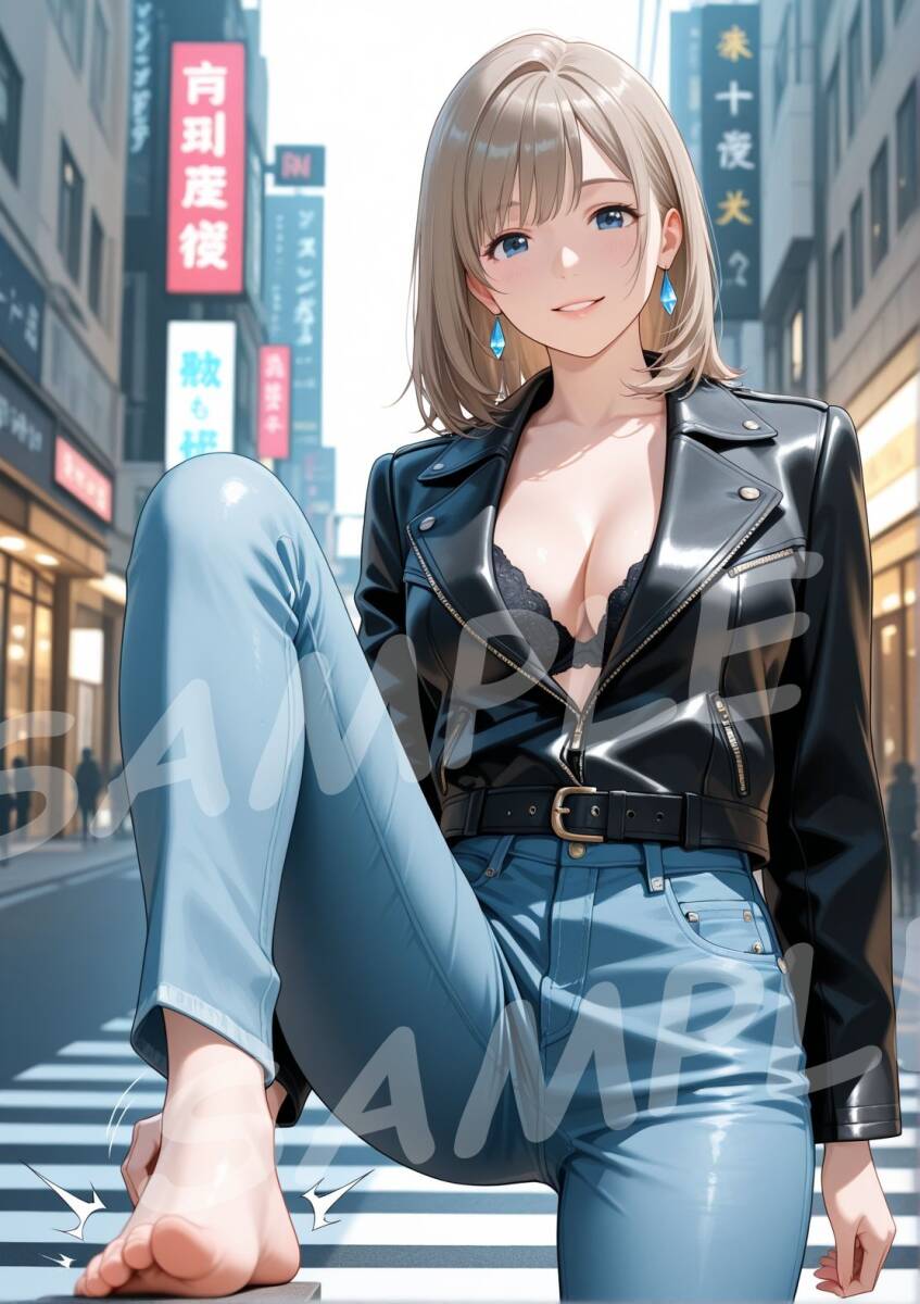 Yahoo!オークション - l2-92 一点物 【オリジナル】 A4 ポスター OLの...