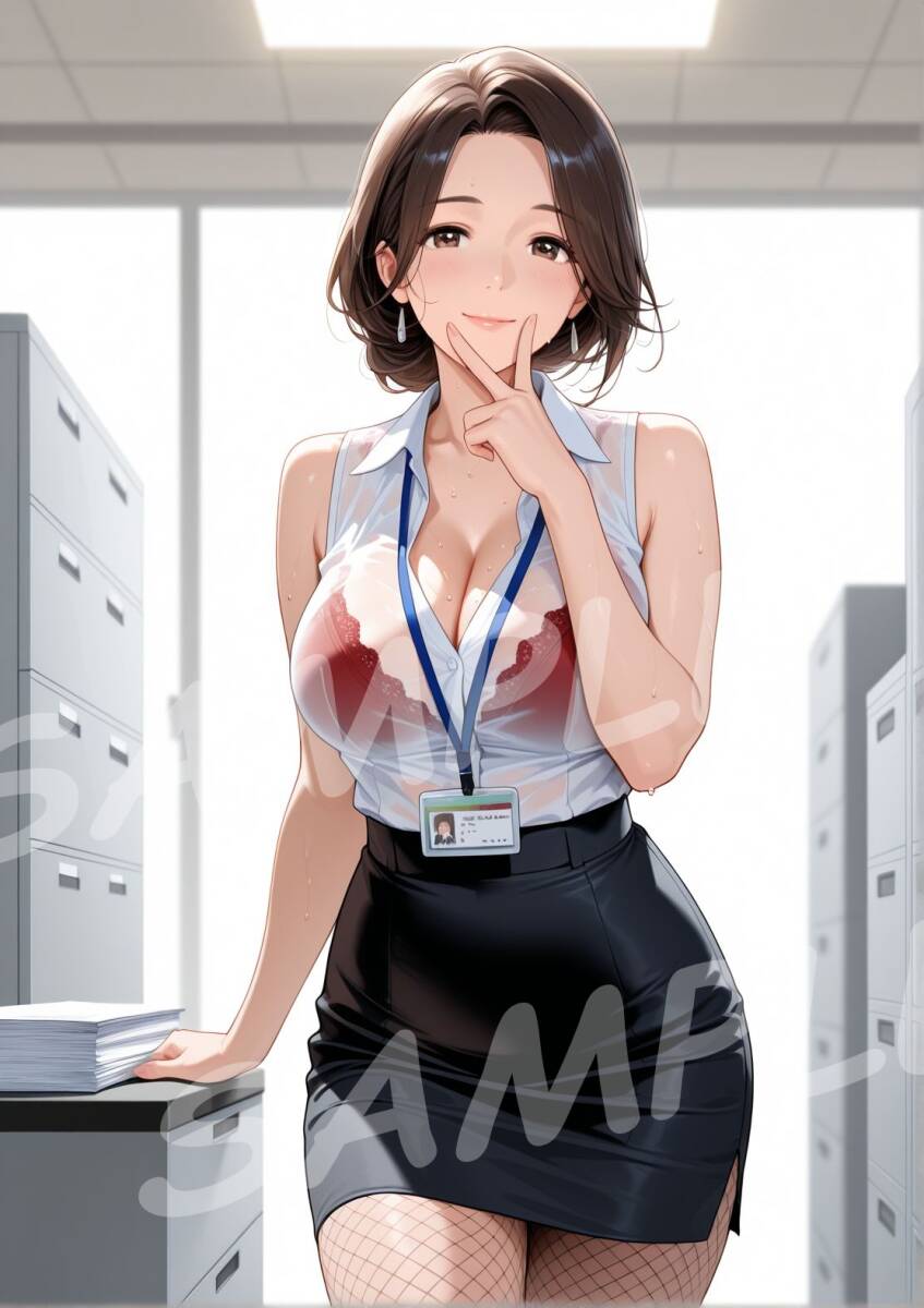 Yahoo!オークション - k8-359 一点物 【オリジナル】 A4 ポスター OLの...