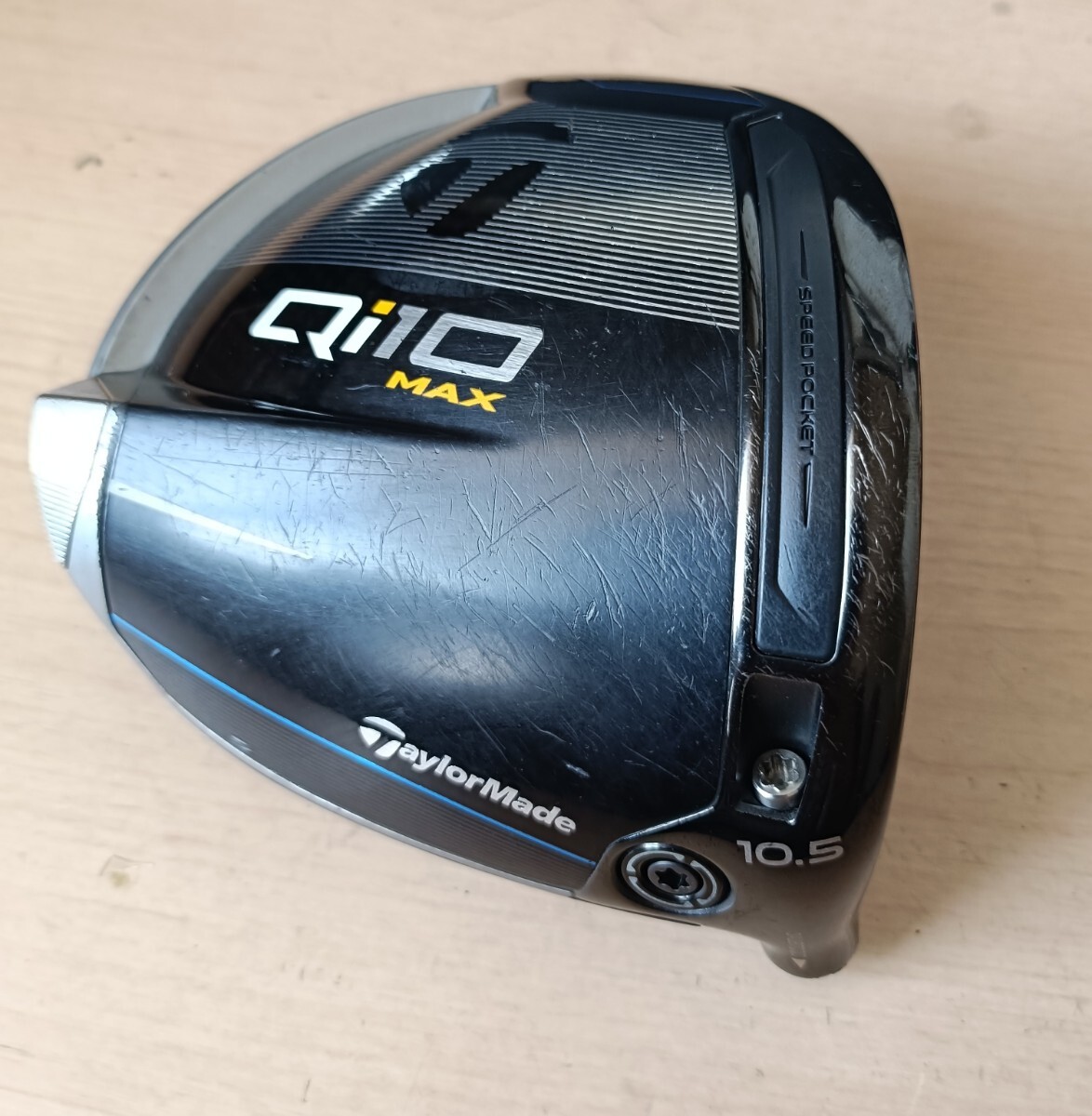 Yahoo!オークション - [ヘッド単品]テーラーメイド Qi10 MAX ドライバ...