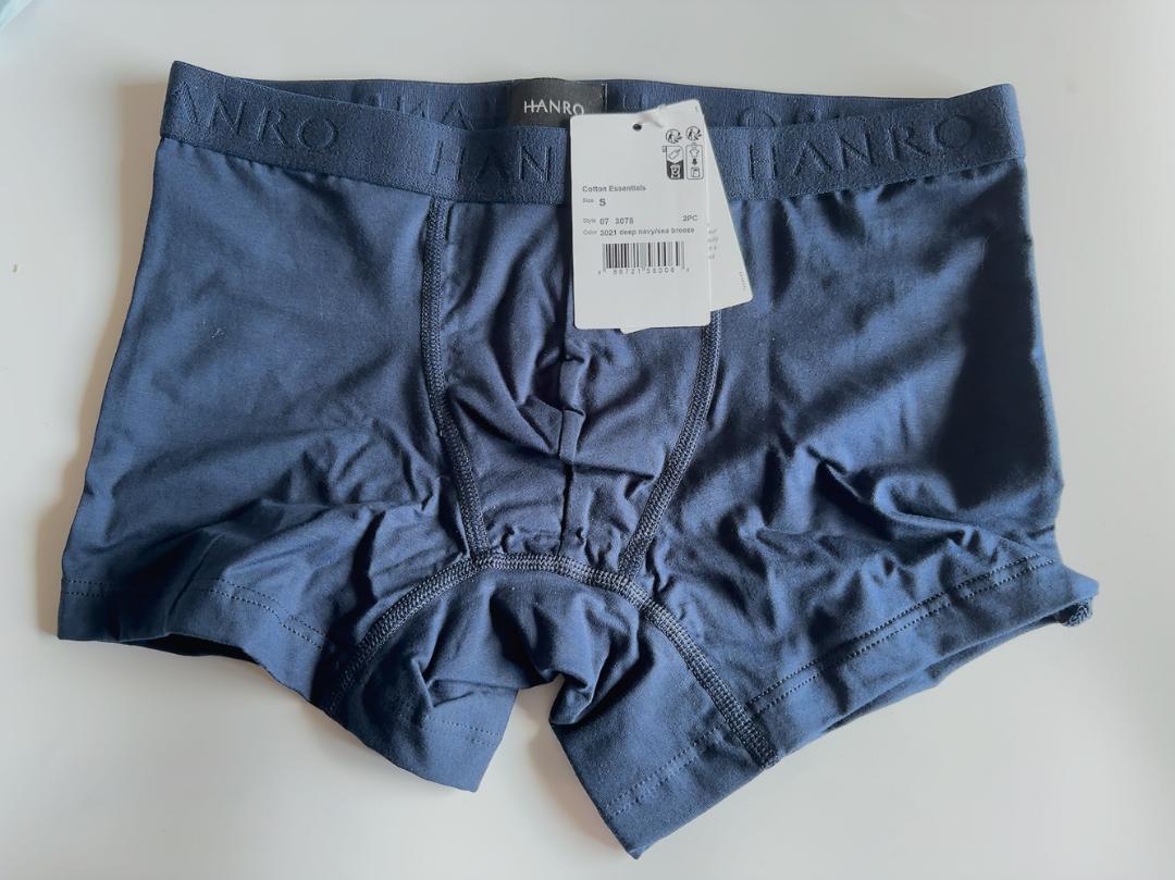 Yahoo!オークション - 再入荷 M（S） HANRO MEN ハンロメン COTTON ボ...