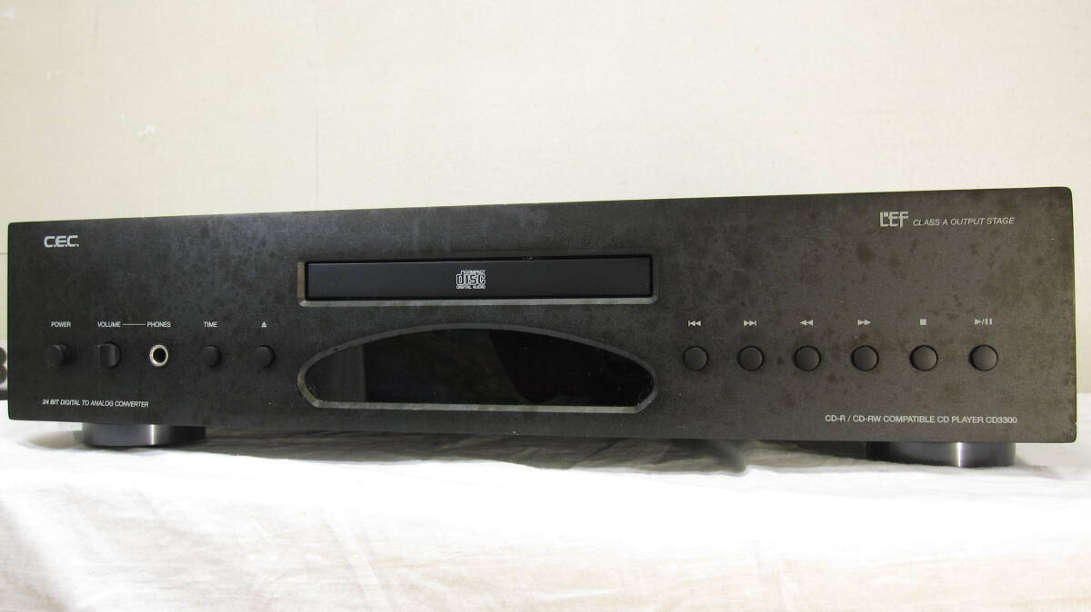 Yahoo!オークション - CEC CD3300 CDプレイヤー ジャンク
