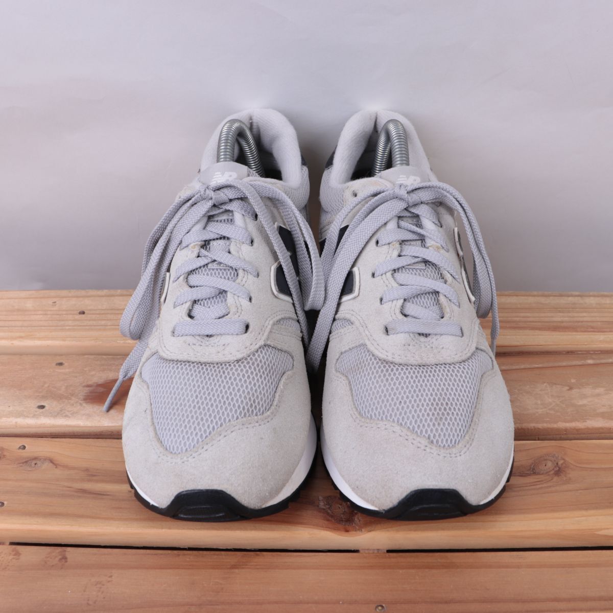 Yahoo!オークション - z310【565】ニューバランス US7 25.0cm/灰 グレ...