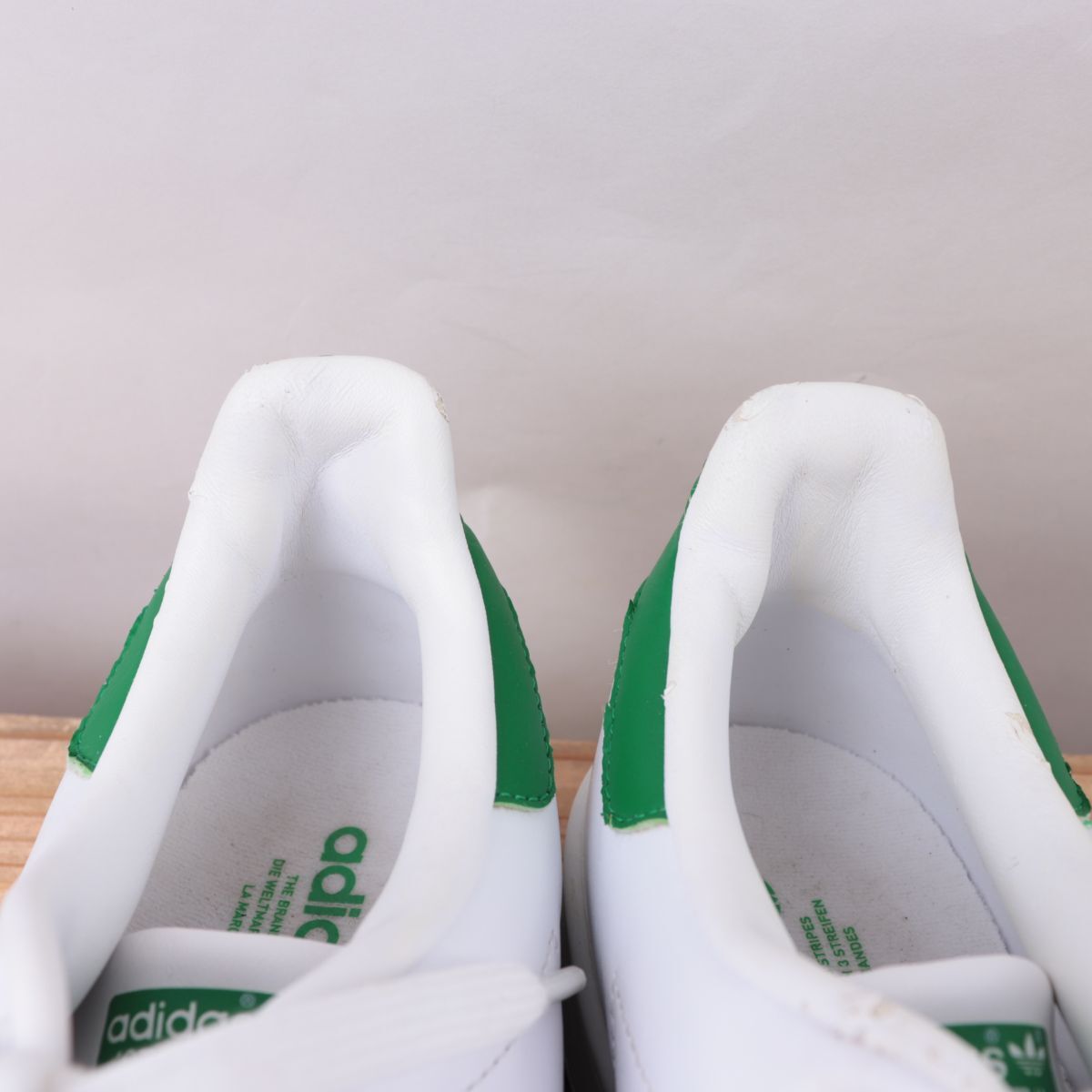 Yahoo!オークション - z525 アディダス スタンスミス US8 1/2 26.5cm/...