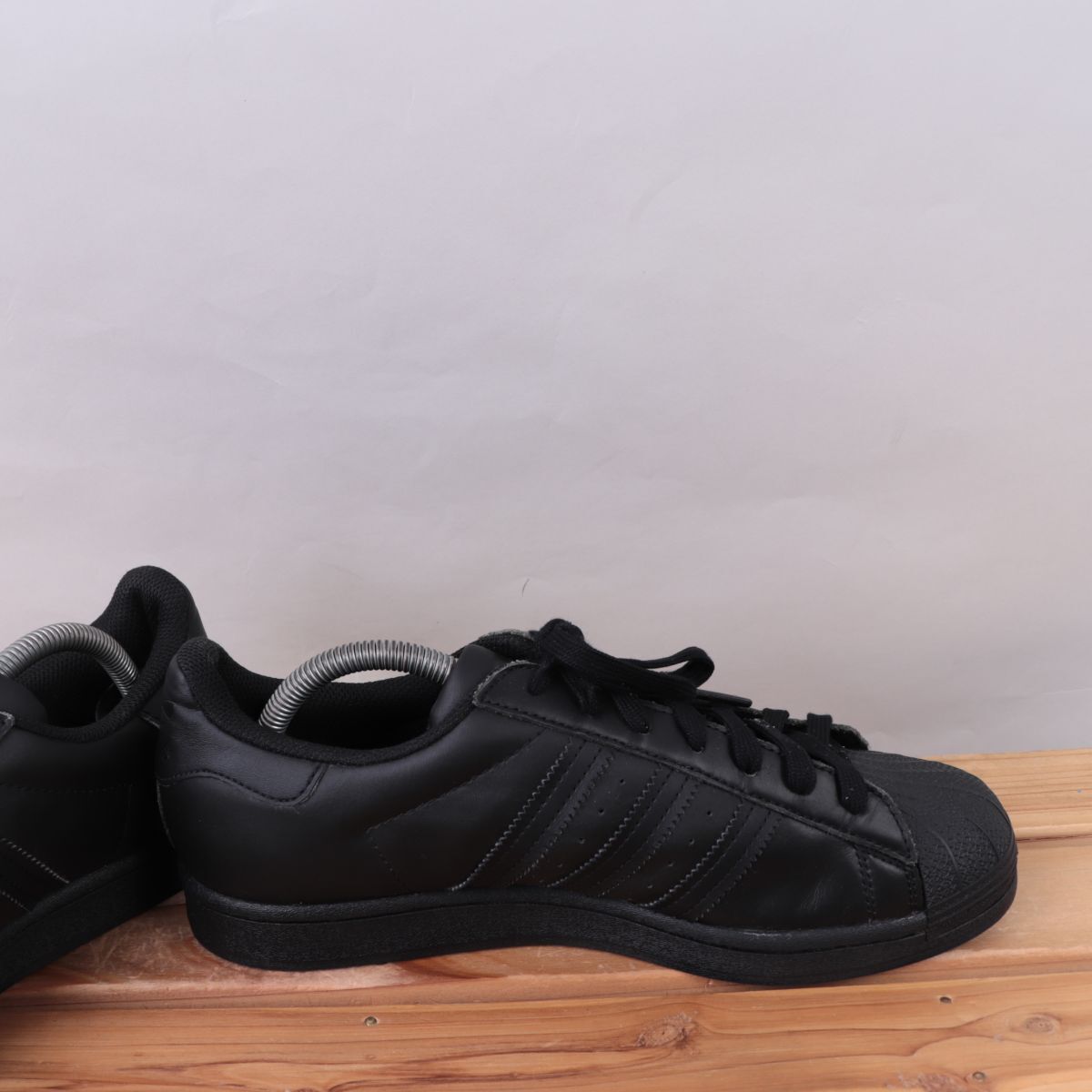 Yahoo!オークション - z580 アディダス スーパースター US8 1/2 26.5cm...