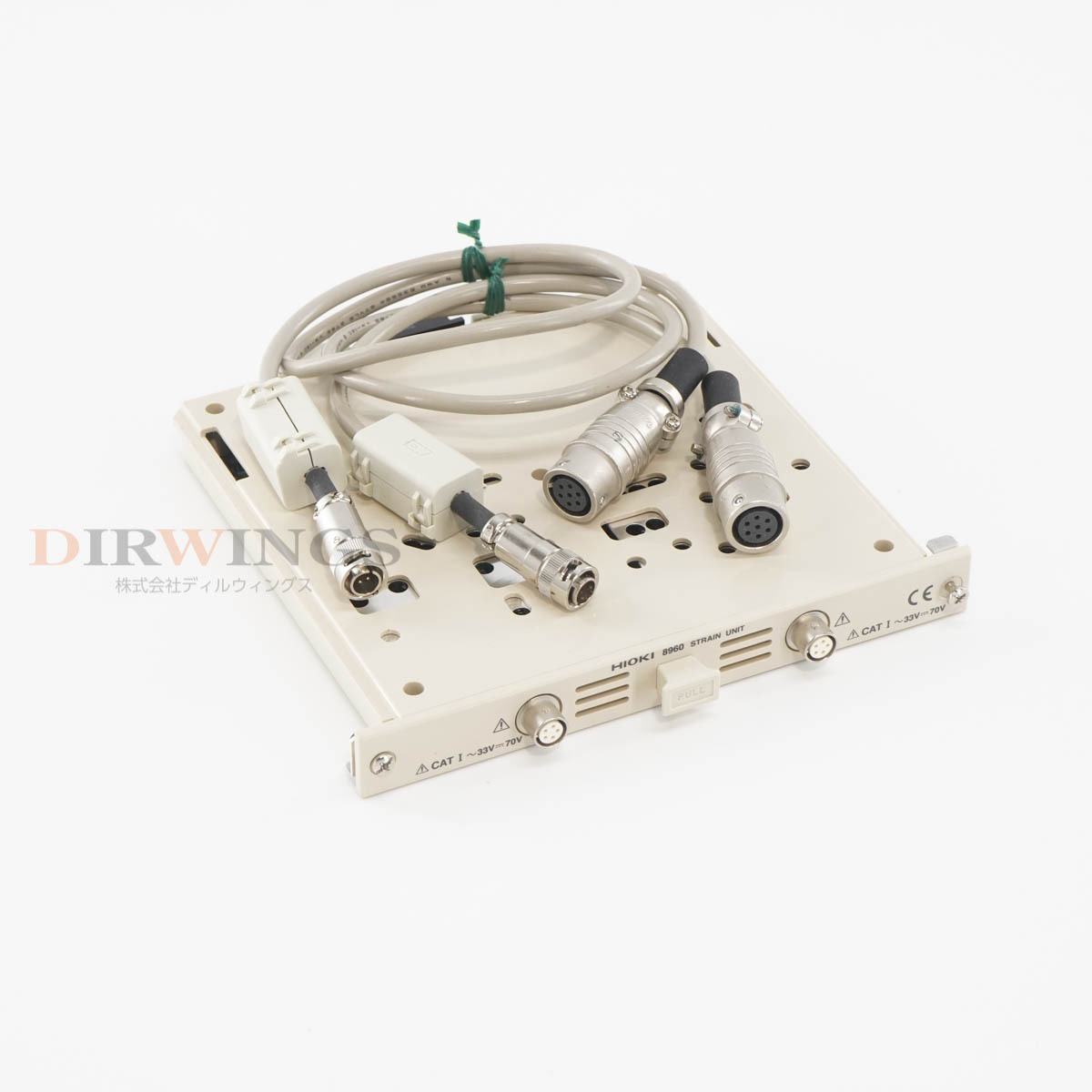 Yahoo!オークション - [DW] 8日保証 8960 HIOKI 日置 STRAIN UNIT スト...