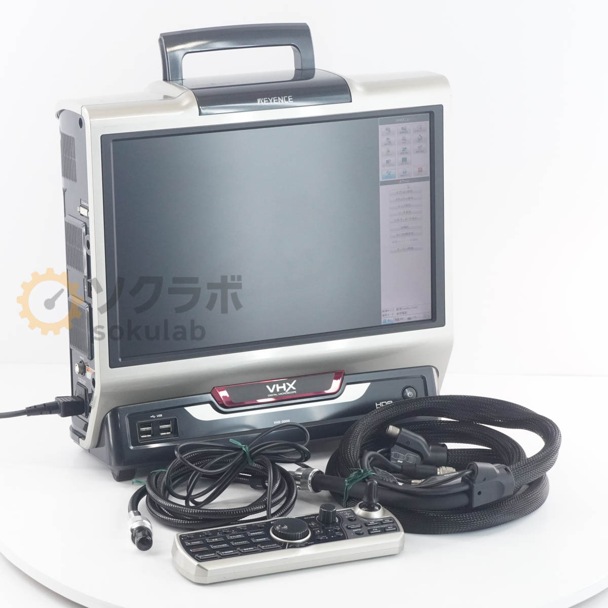 Yahoo!オークション - [DW] 8日保証 VHX-2000 KEYENCE VHX-1100 PC付 ...