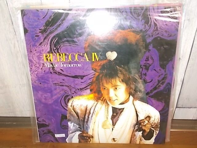 Yahoo!オークション - b2337 LP 【N-N-有】 レベッカ/Maybe Tomorrow