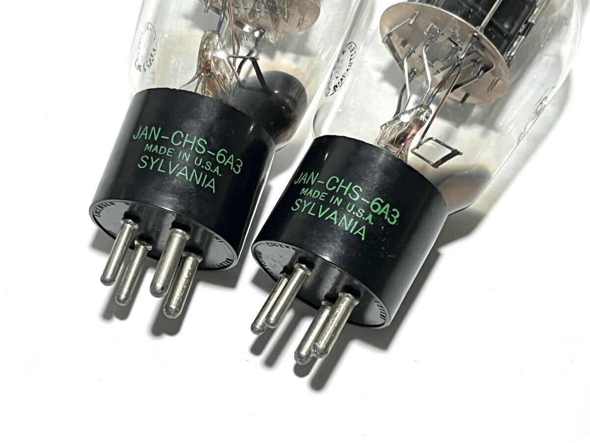 Yahoo!オークション - SYLVANIA シルバニア 6A3 真空管 2本セット