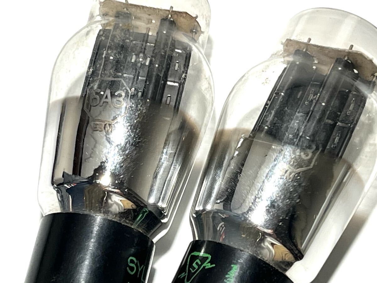 Yahoo!オークション - SYLVANIA シルバニア 6A3 真空管 2本セット ②