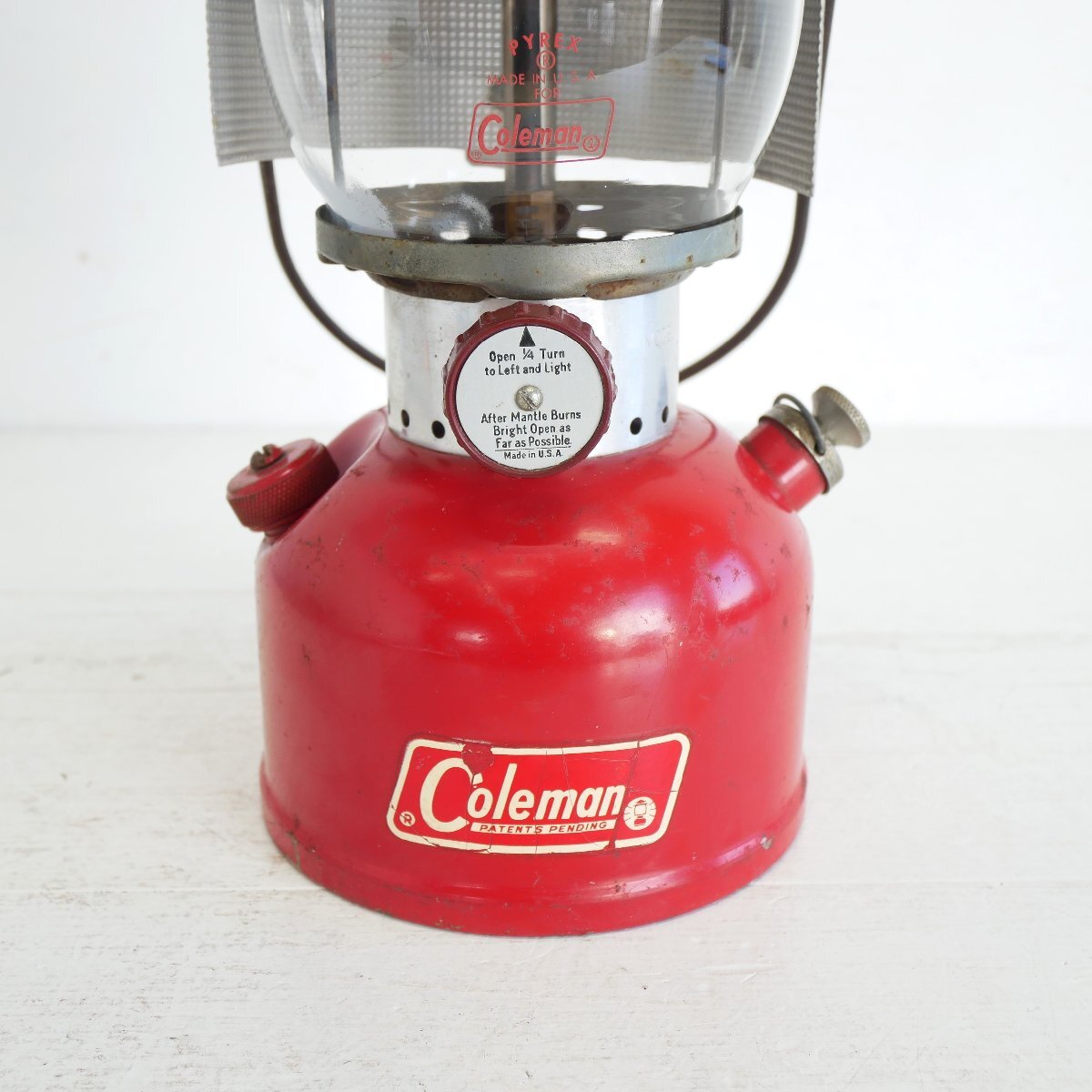 Yahoo!オークション - 1964年9月製造 Coleman ランタン 200A ガード付...