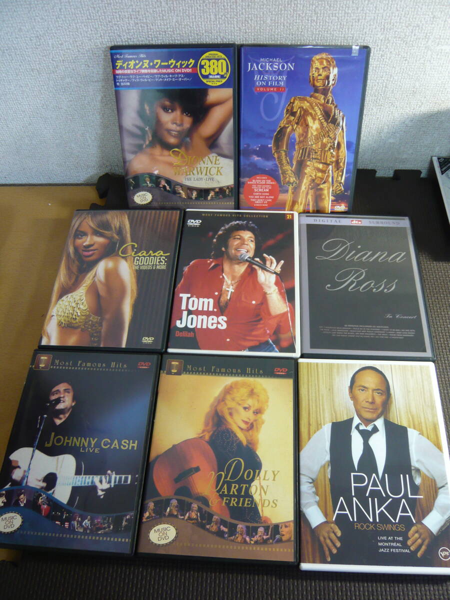 Yahoo!オークション - ユ）洋楽DVD8本セット《ポールアンカ/トム・ジ...