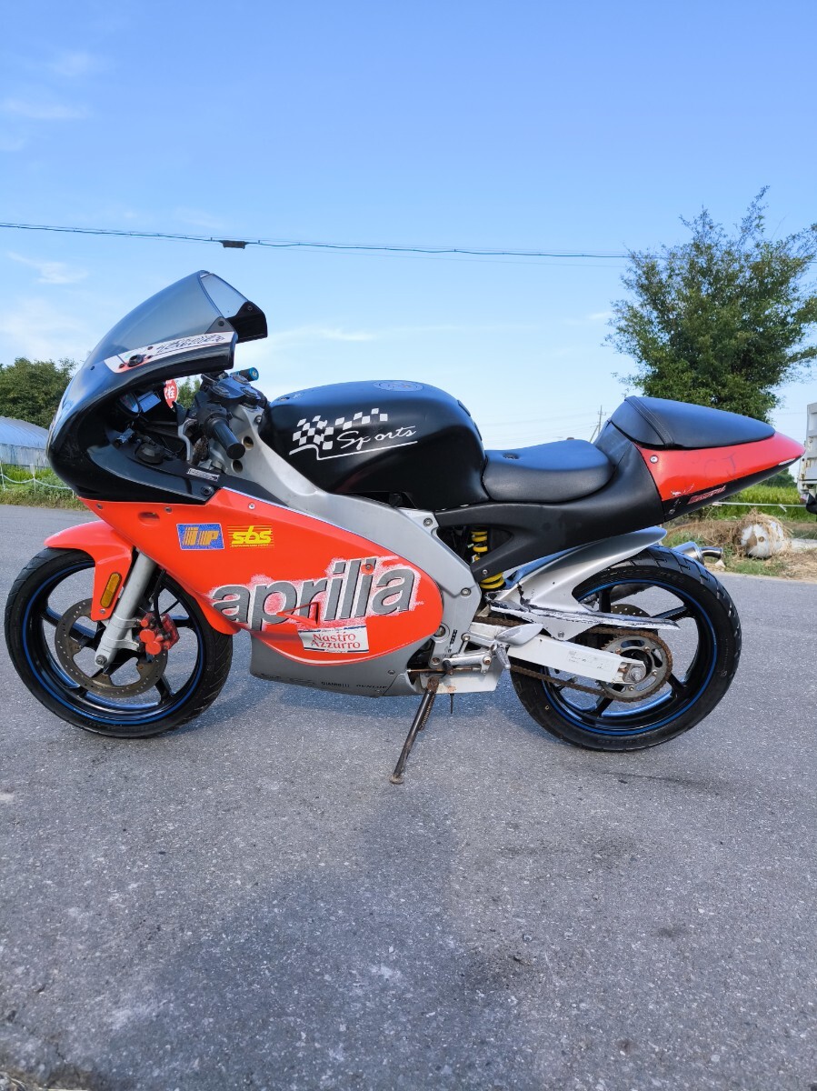 Yahoo!オークション - APRILIA RS50 アプリリア50 ZD4PGE000 現状車 書...