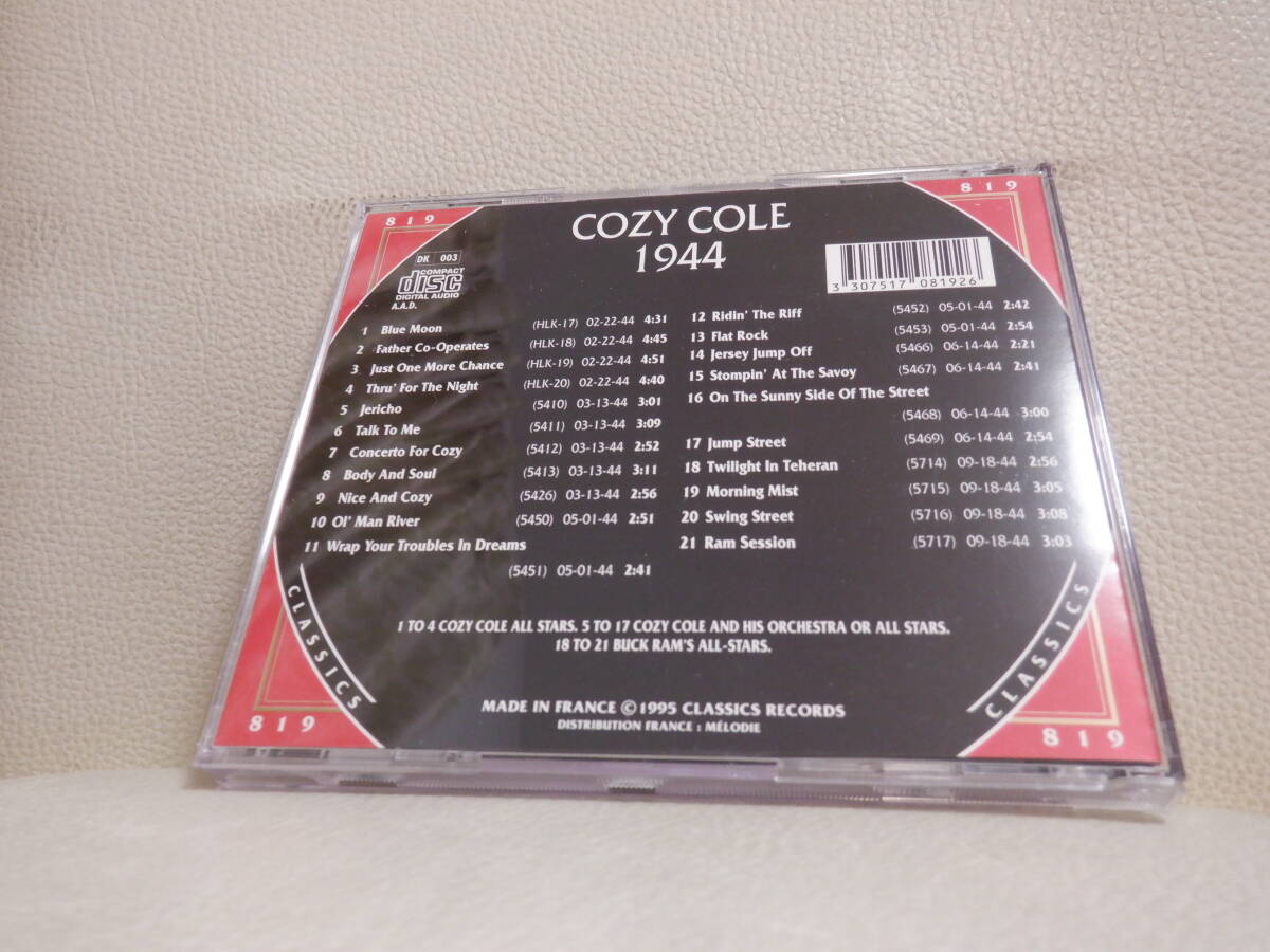 Yahoo!オークション - [CD] COZY COLE / 1944 (THE CHRONOGICAL)