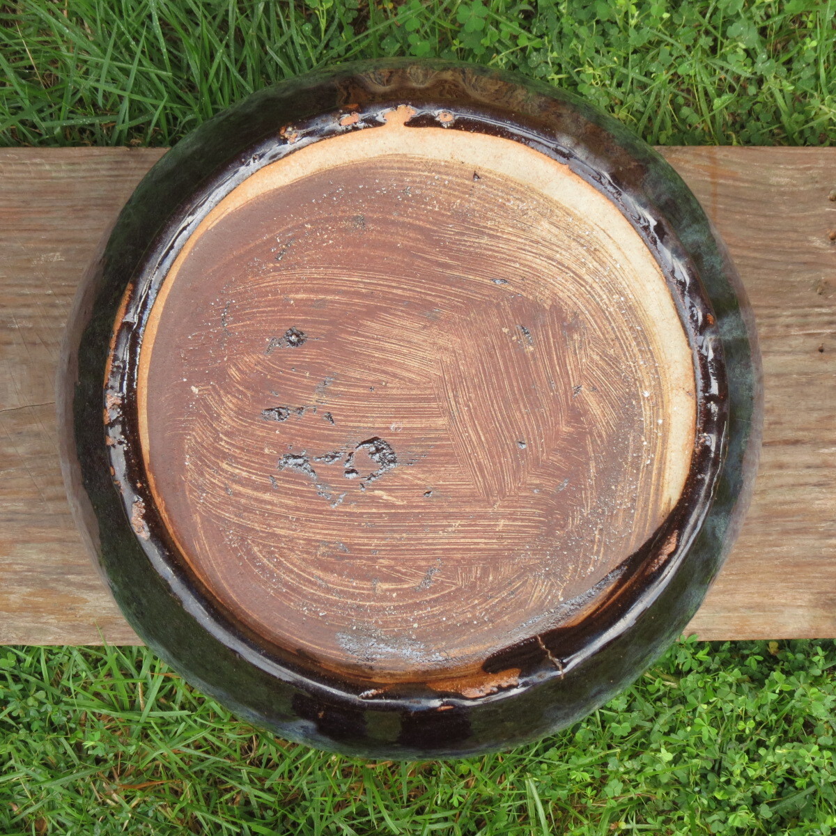 Yahoo!オークション - 火鉢 直径45.2cm 重量15kg