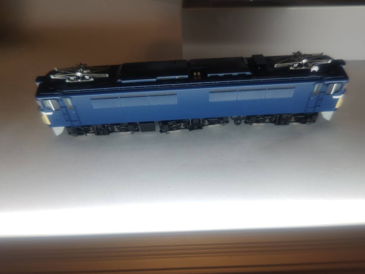 Yahoo!オークション - （トラムウェイ）EF61青15号+正面警戒色ク...