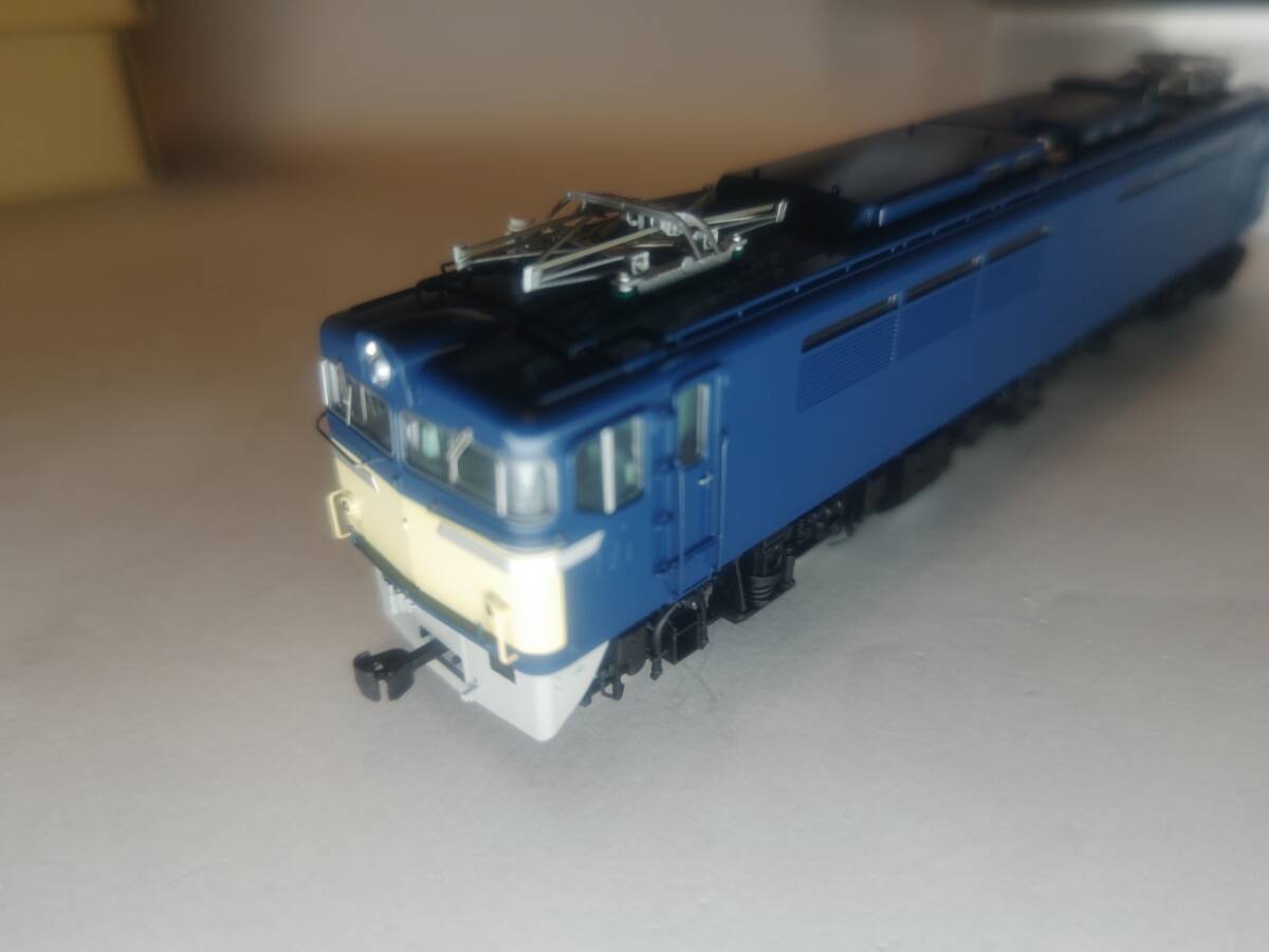 Yahoo!オークション - （トラムウェイ）EF61青15号+正面警戒色ク...