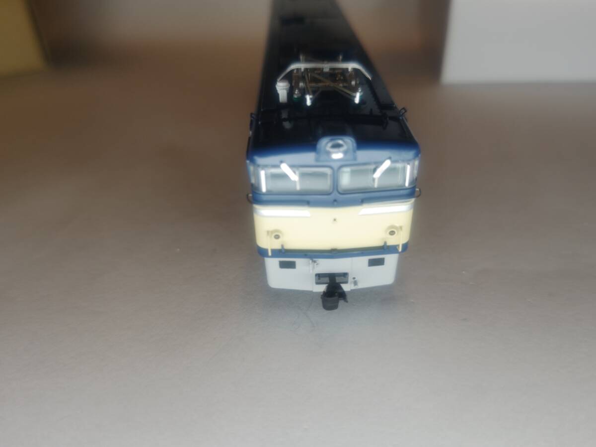 Yahoo!オークション - （トラムウェイ）EF61青15号+正面警戒色ク...
