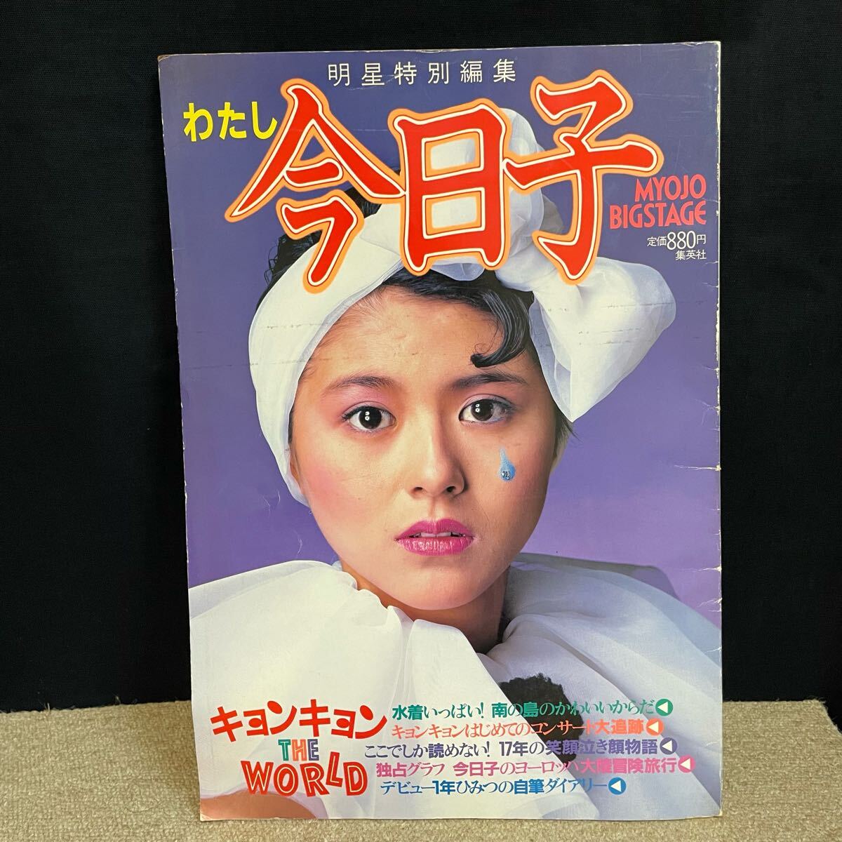 Yahoo!オークション - E191 わたし今日子 小泉今日子 明星特別編集 写...