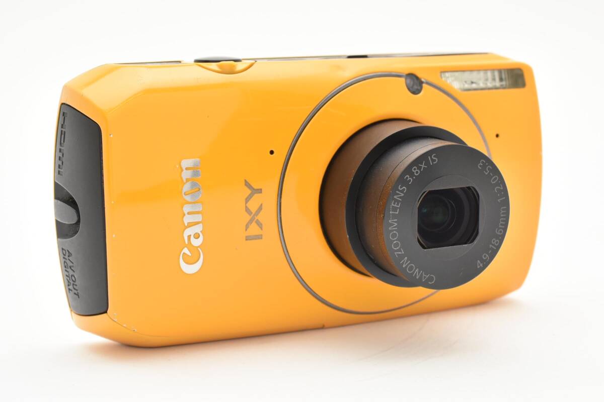Yahoo!オークション - キャノン Canon IXY 30S イエロー コンパクトデ...