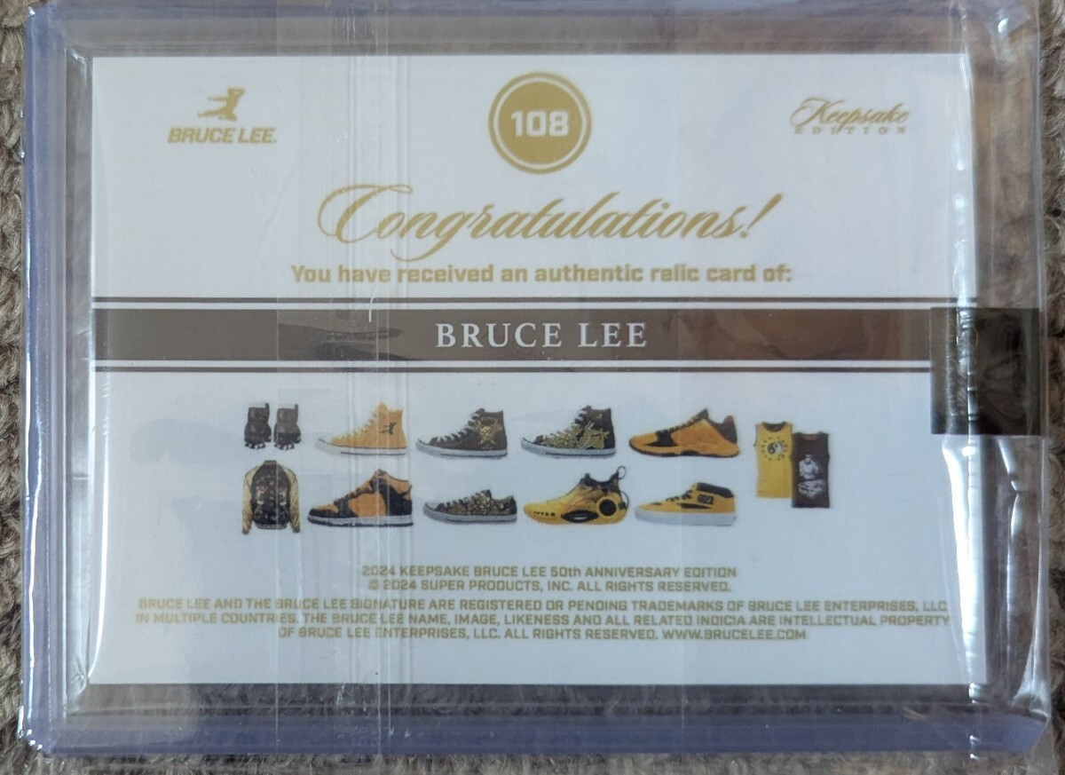 Yahoo!オークション - 2024 Bruce Lee Keepsake 50th Anv Edition seri...