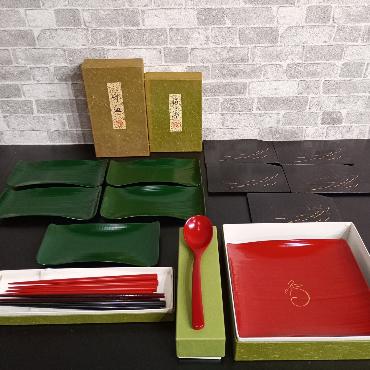 Yahoo!オークション - F-291/象彦/漆器/菓子皿/銘々皿/菓子器/和食器/...