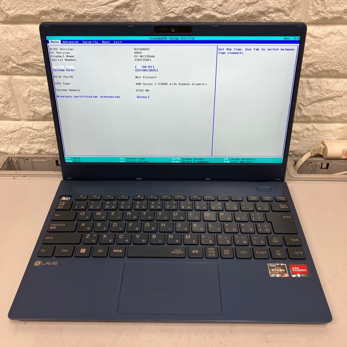 Yahoo!オークション - Y136 NEC LAVIE N1335/D PC-N1335DAL AMD Ryzen ...