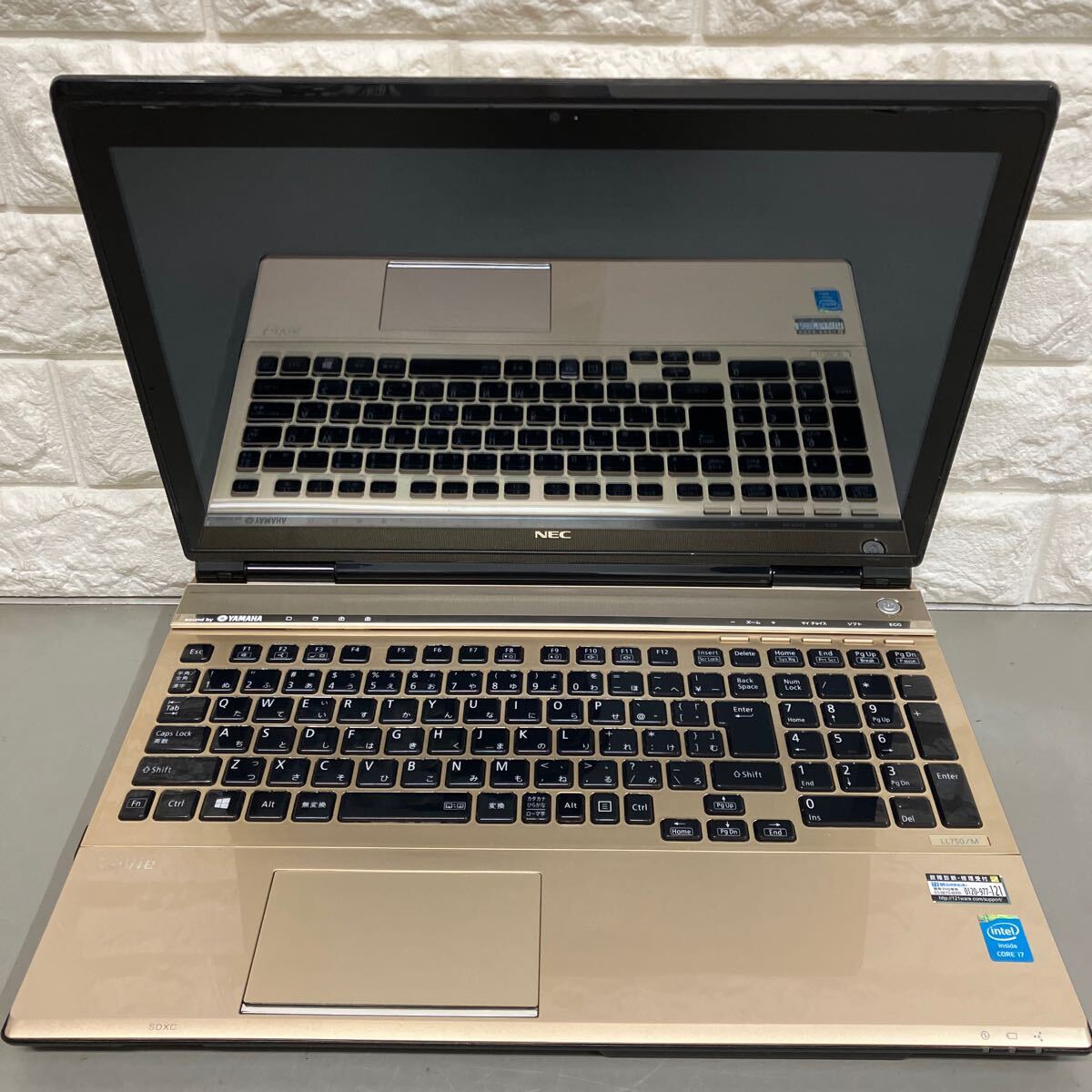 Yahoo!オークション - B199 NEC LL750/M PC-LL750MSG Core i7 4700MQ 8...