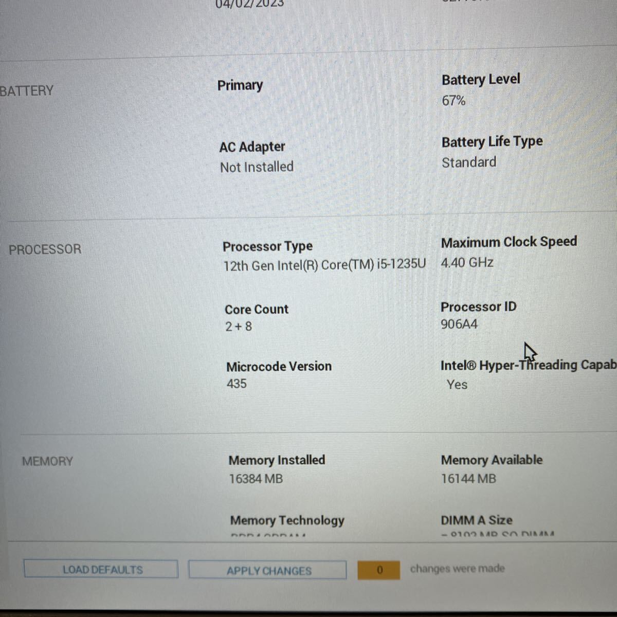 Yahoo!オークション - D134 DELL Vostro 3520 P112F Core i5 1235U メ...