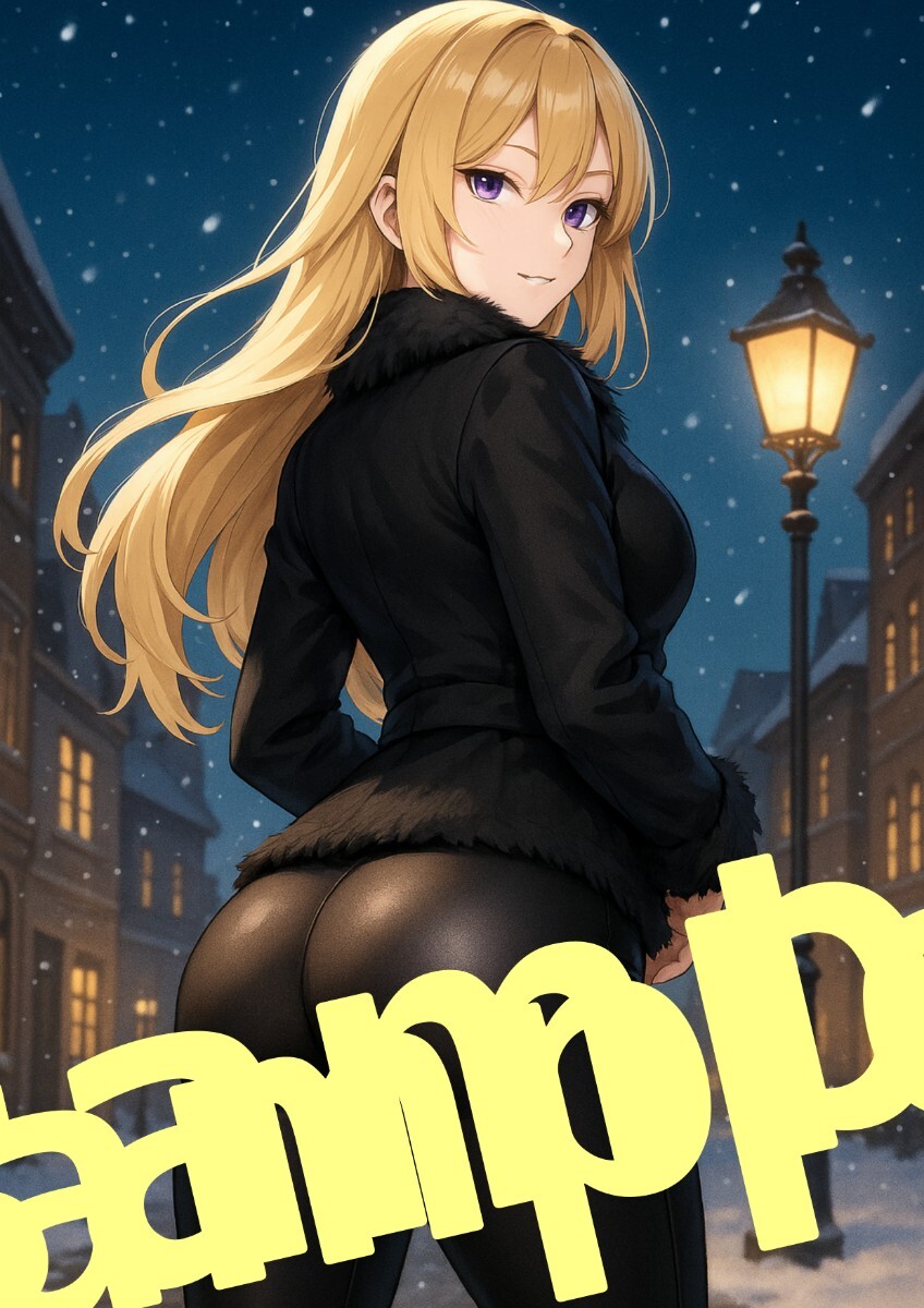 Yahoo!オークション - A4 ポスター 銀河鉄道999 メーテル 高画質 アニ...