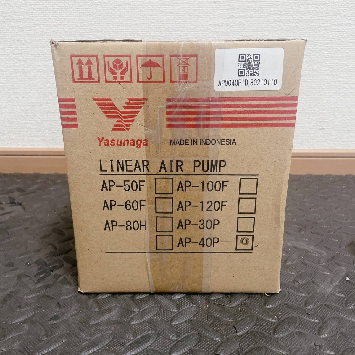 Yahoo!オークション - 未使用 未開封 YASUNAGA 安永 エアーポンプ AP-...