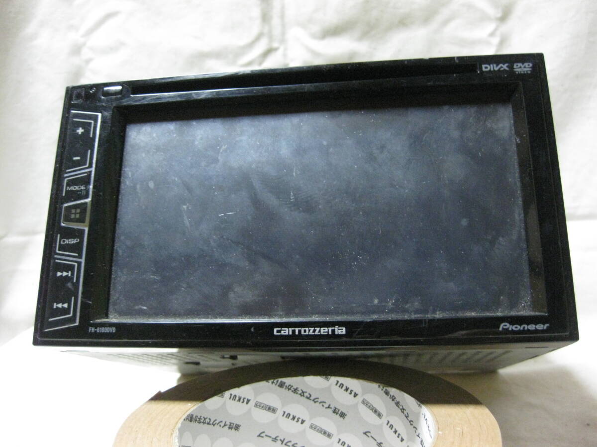 Yahoo!オークション - K-2855 Carrozzeria カロッツェリア FH-6100DVD ...