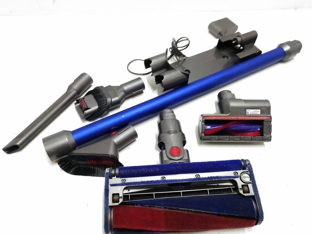 dyson ダイソン コードレスクリーナー HH11 V7 掃除機 ミニタービン ブラケット/充電器/ツール付き 0712-2C @140 ...