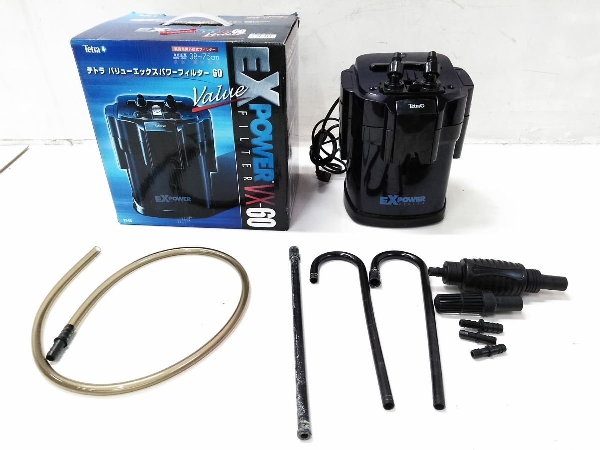 Yahoo!オークション - 訳アリ Tetra EX POWER FILTER VX-60 テトラ イ...