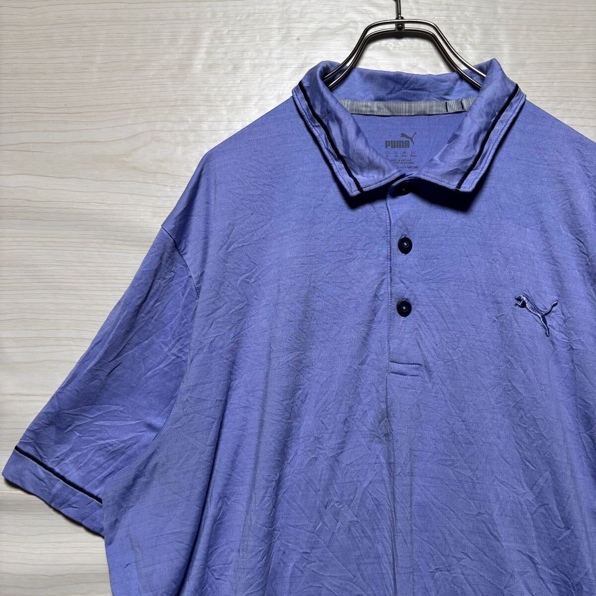 Yahoo!オークション - PUMA プーマ 半袖ポロシャツ 半袖シャツ 鹿の子 ...