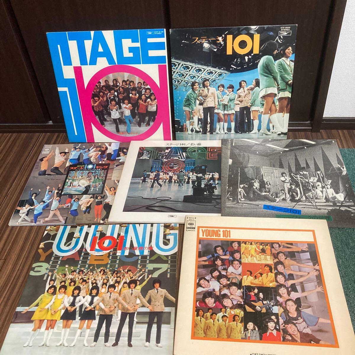 Yahoo!オークション - LP NHK ステージ101 STAGE 101 ヤング101 いろい...