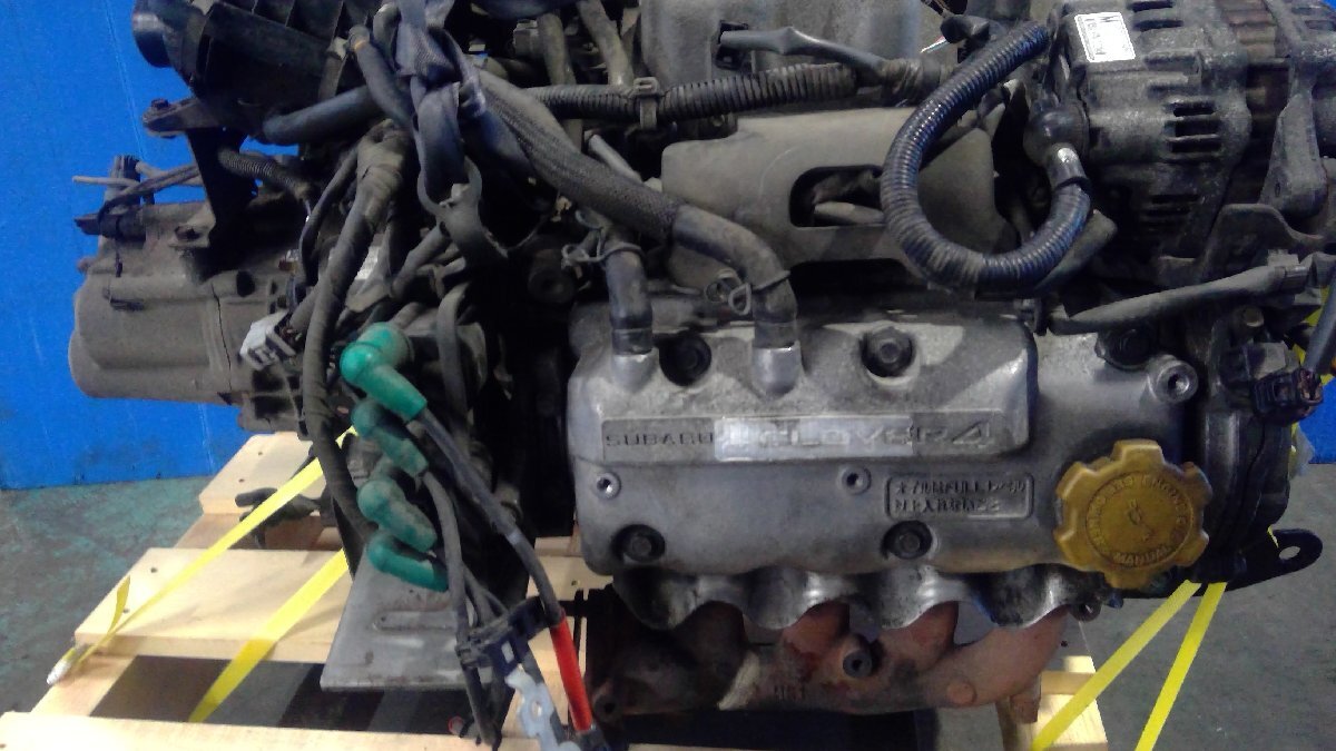 Yahoo!オークション - (I)スバル サンバー TT2 エンジン ミッション ス...