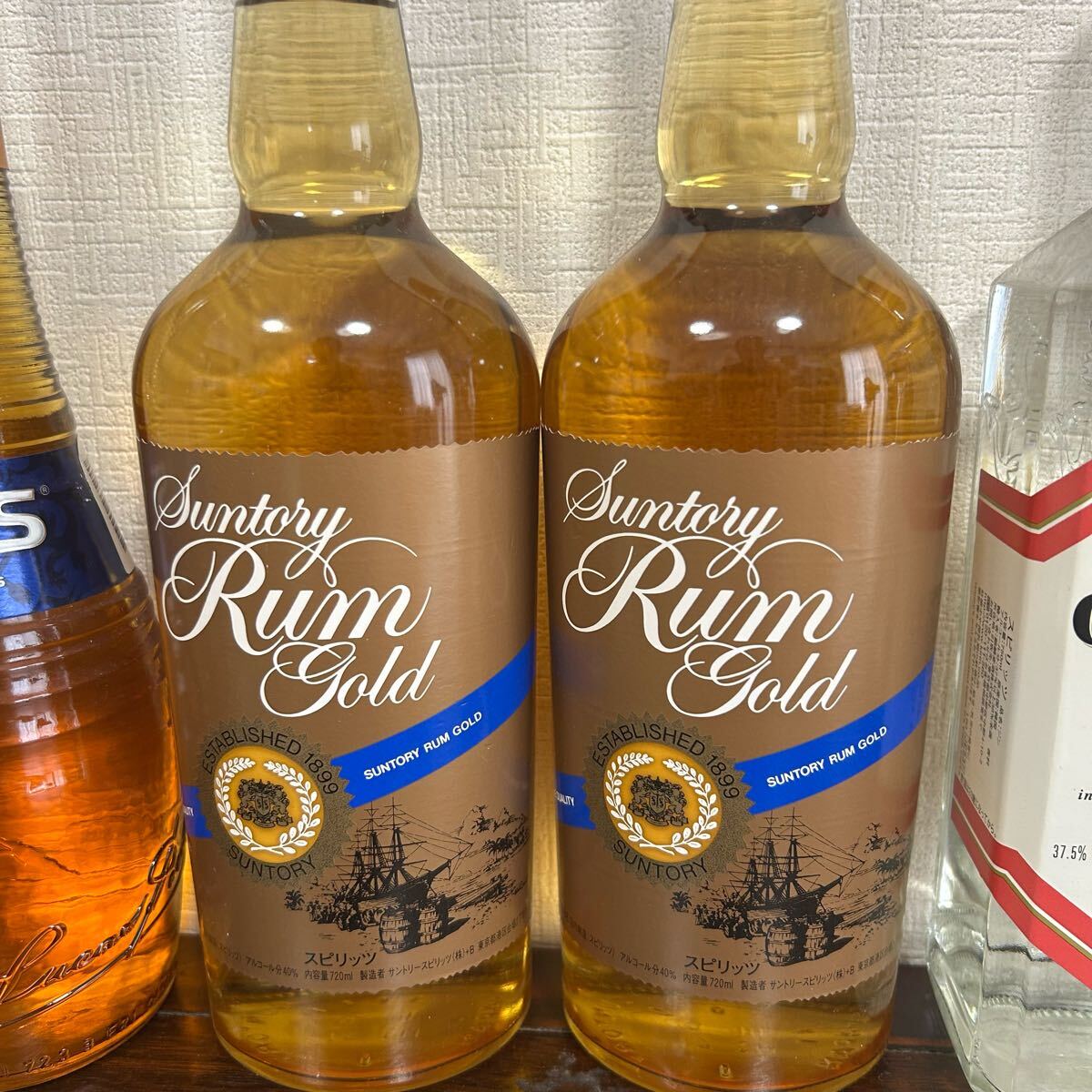 Yahoo!オークション - ジン アプリコットブランデー サントリーラムゴ...