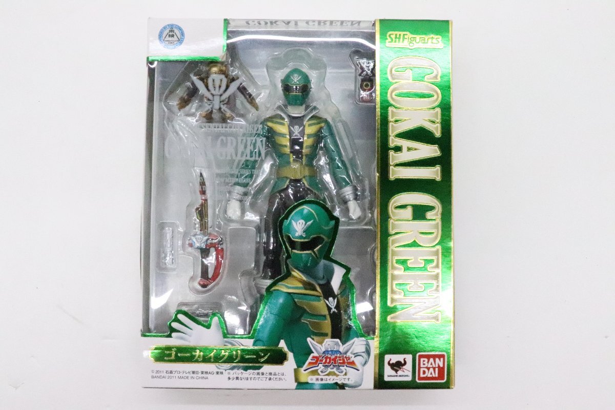 Yahoo!オークション - 30MY S.H.Figuarts ゴーカイグリーン 海賊戦隊ゴ...