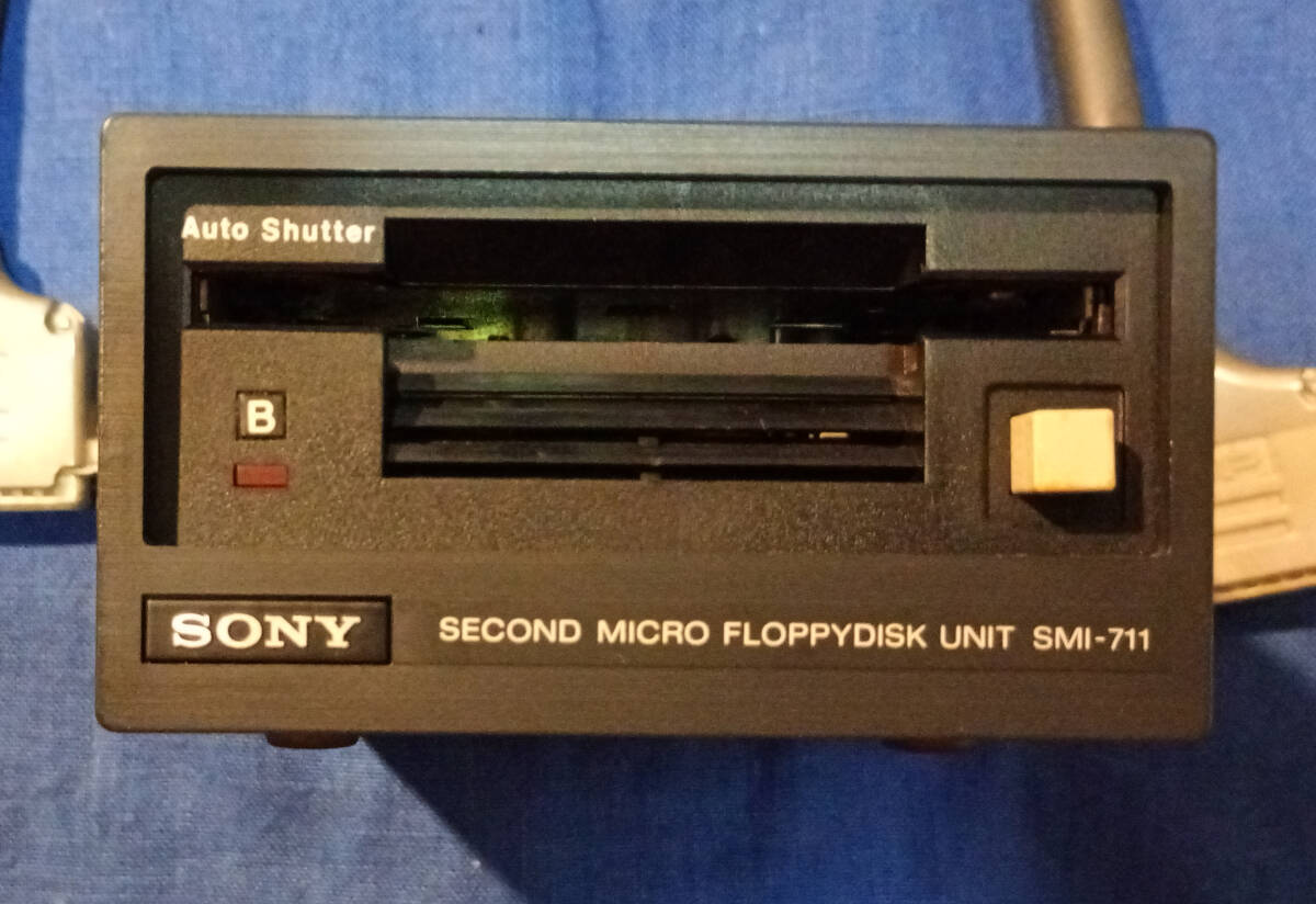 Yahoo!オークション - SONY SMC-777用 3.5インチ外付けFDD SMI-711 動...