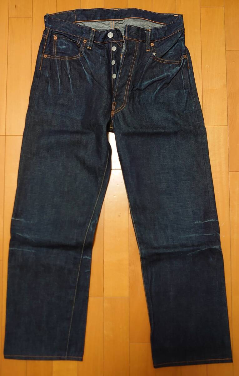 Yahoo!オークション - 絶版品 LVC 55501-0191 (リジットリンス) W34 日...