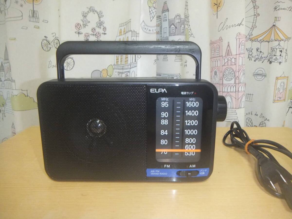 Yahoo!オークション - ELPA ER-H100 AM/FMラジオ