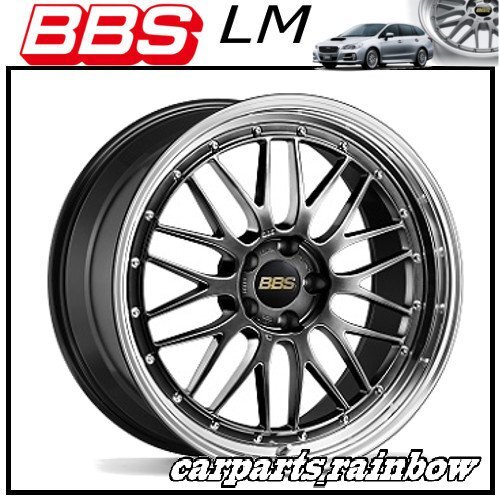 Yahoo!オークション - BBS LM 19×9.0J/9J LM466 5/112 +34 DB-BKBD/...