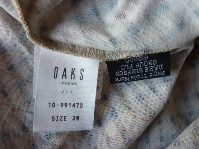 Yahoo!オークション - 上品 ダックス DAKS コットン100％ 半袖 カット...