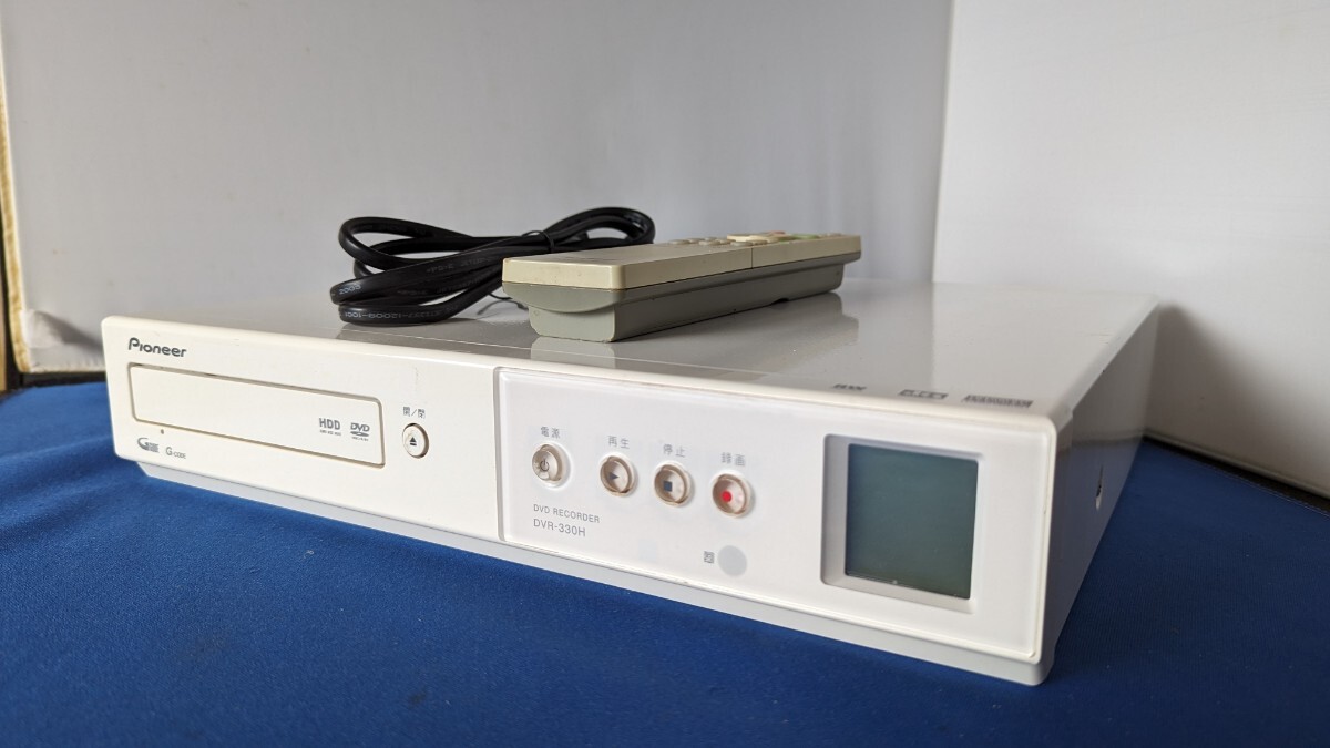 Yahoo!オークション - 動作品 Pioneer DVDレコーダー DVR―330H-W