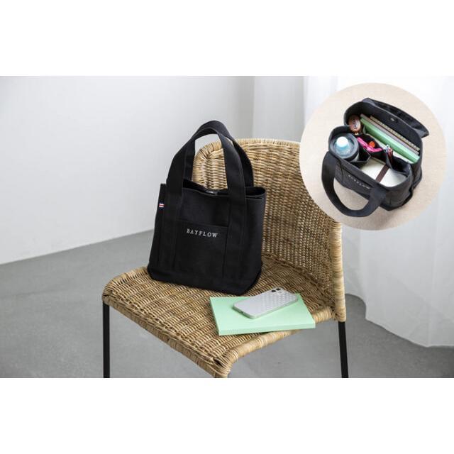 Yahoo!オークション - ベイフロー BAYFLOW 収納5ポケット LOGO TOTE BA...