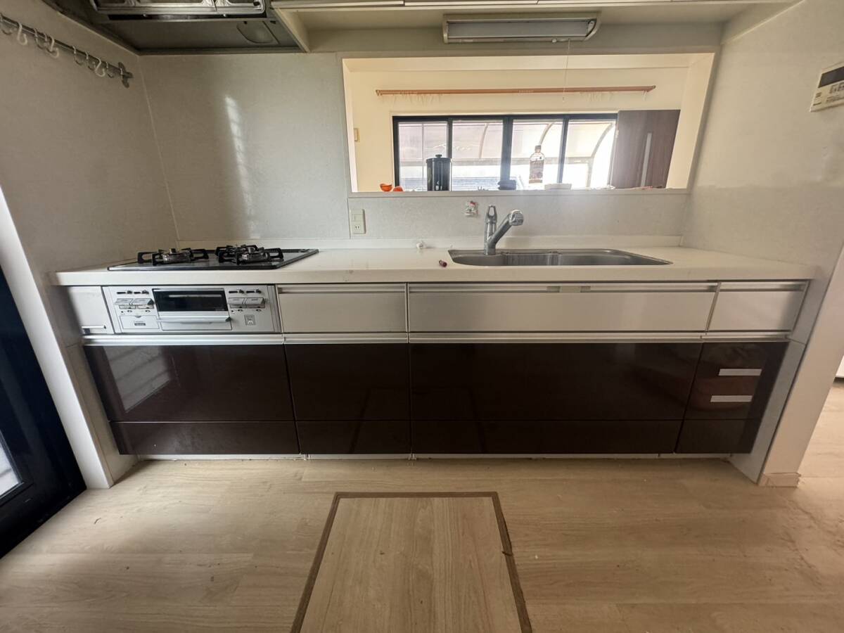 Yahoo!オークション - 070599 ミカドシステムキッチンセット 換気扇吊...