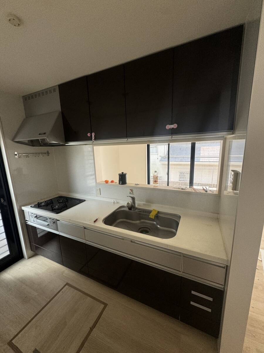 Yahoo!オークション - 070599 ミカドシステムキッチンセット 換気扇吊...